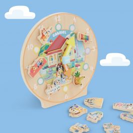Personalised Bluey Routine Clock